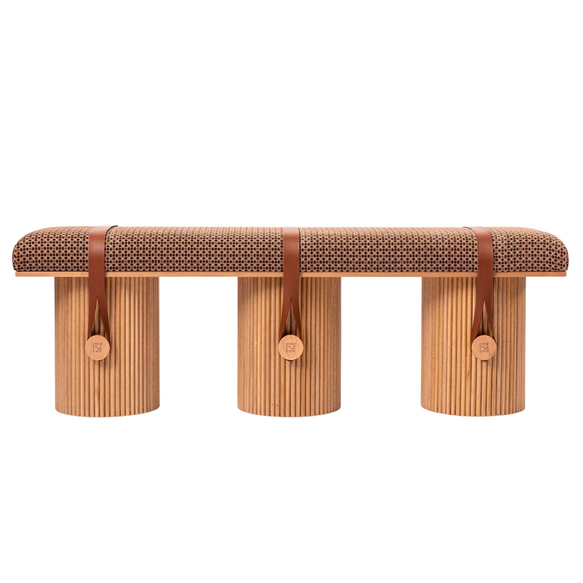 F-Ench bench by Fendi Casa | Maison Territo