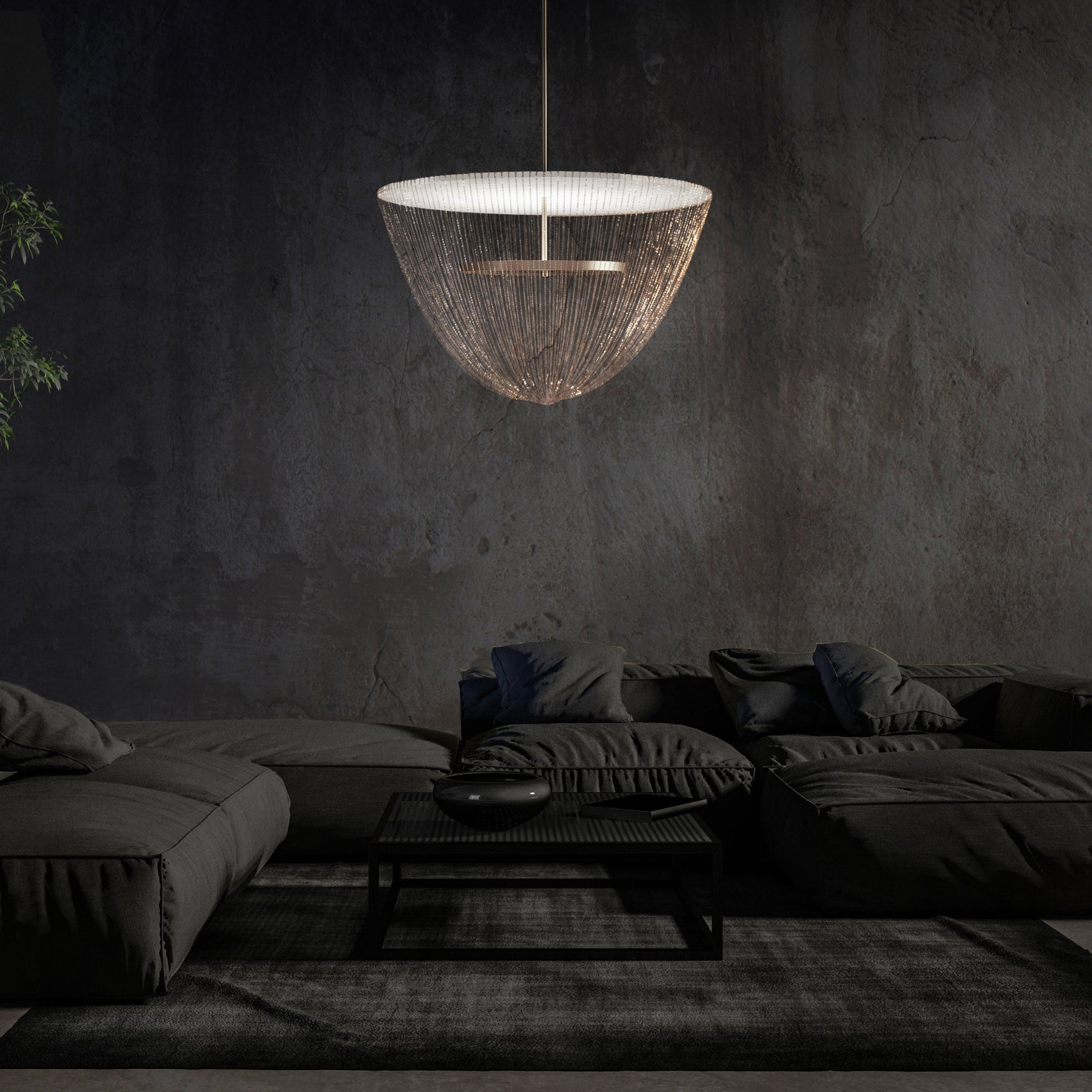 Luminaire suspendu Céleste Small de Larose Guyon | Maison Territo