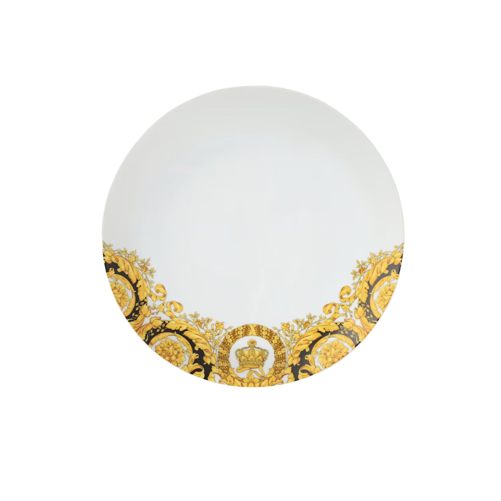Barocco dinner plate by Versace Home | Maison Territo
