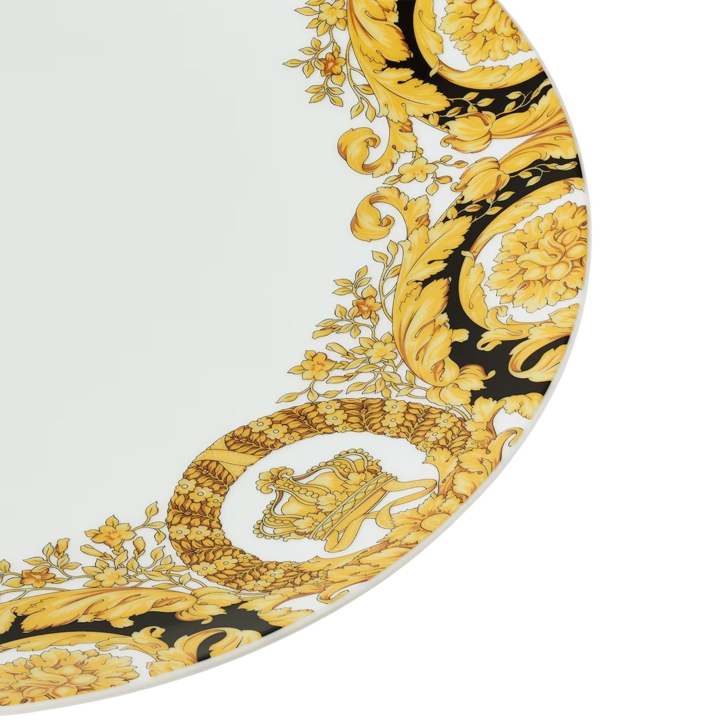 Barocco dinner plate by Versace Home | Maison Territo