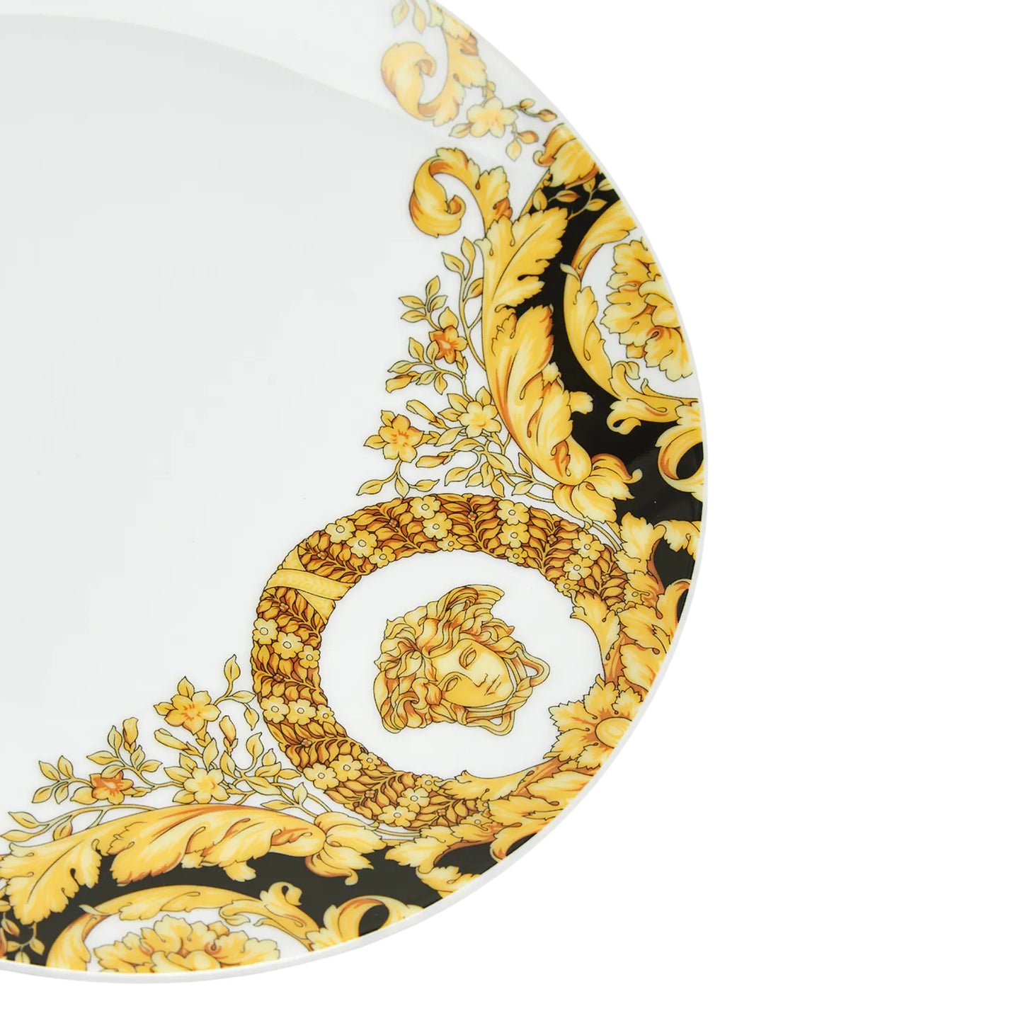 Barocco small plate by Versace Home | Maison Territo
