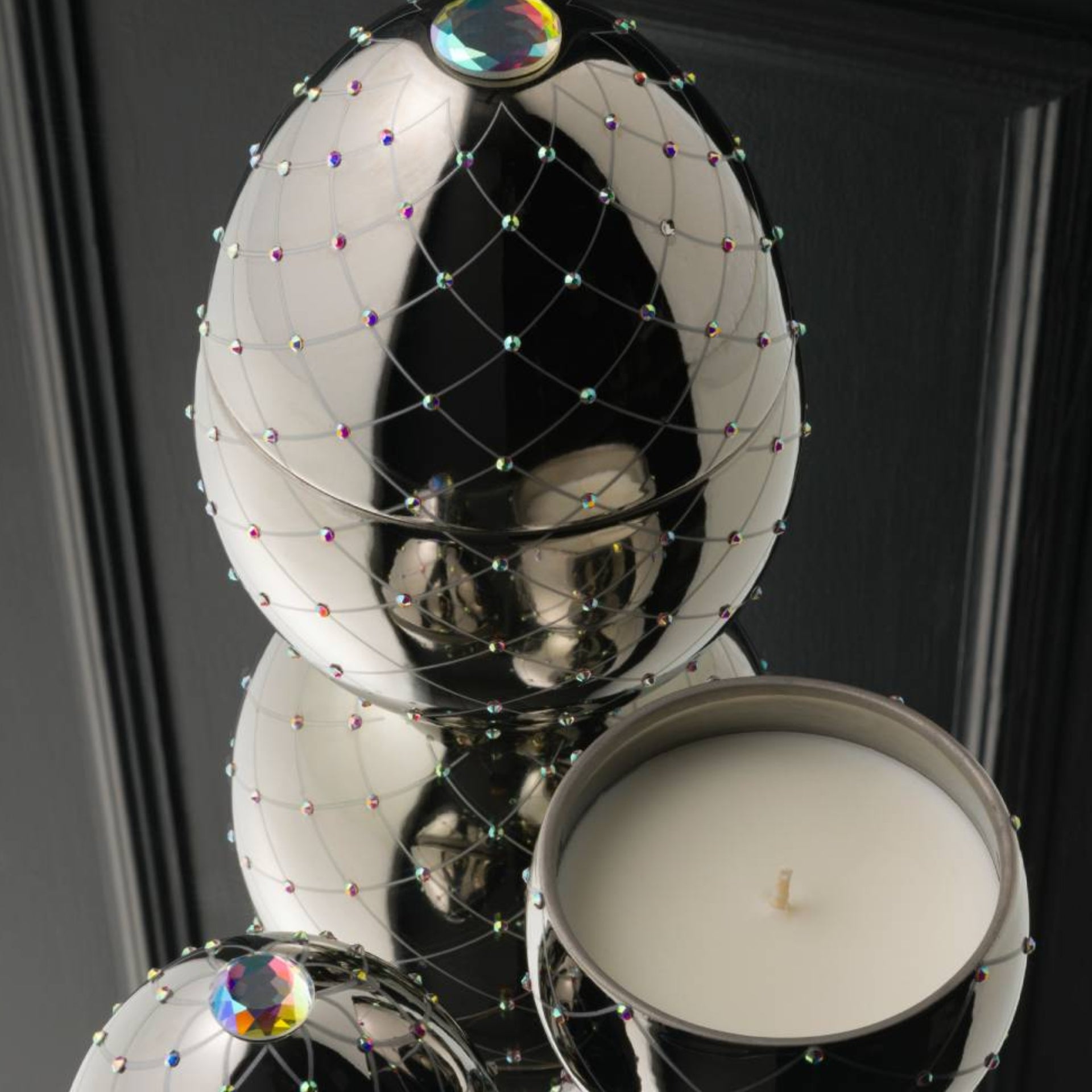 Bois de Russie Silver Candle by Ladenac Milano | Maison Territo