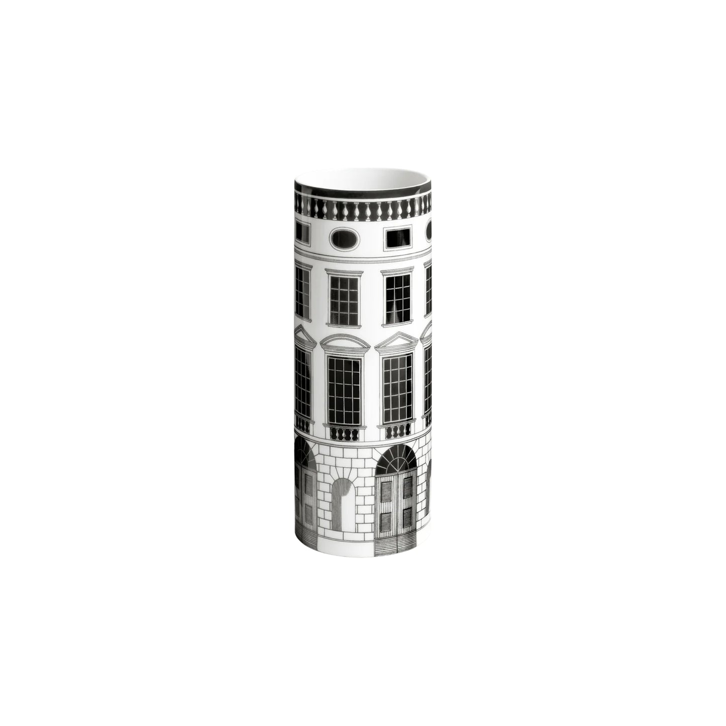 Small Cylindrical Vase Architettura by Fornasetti | Maison Territo