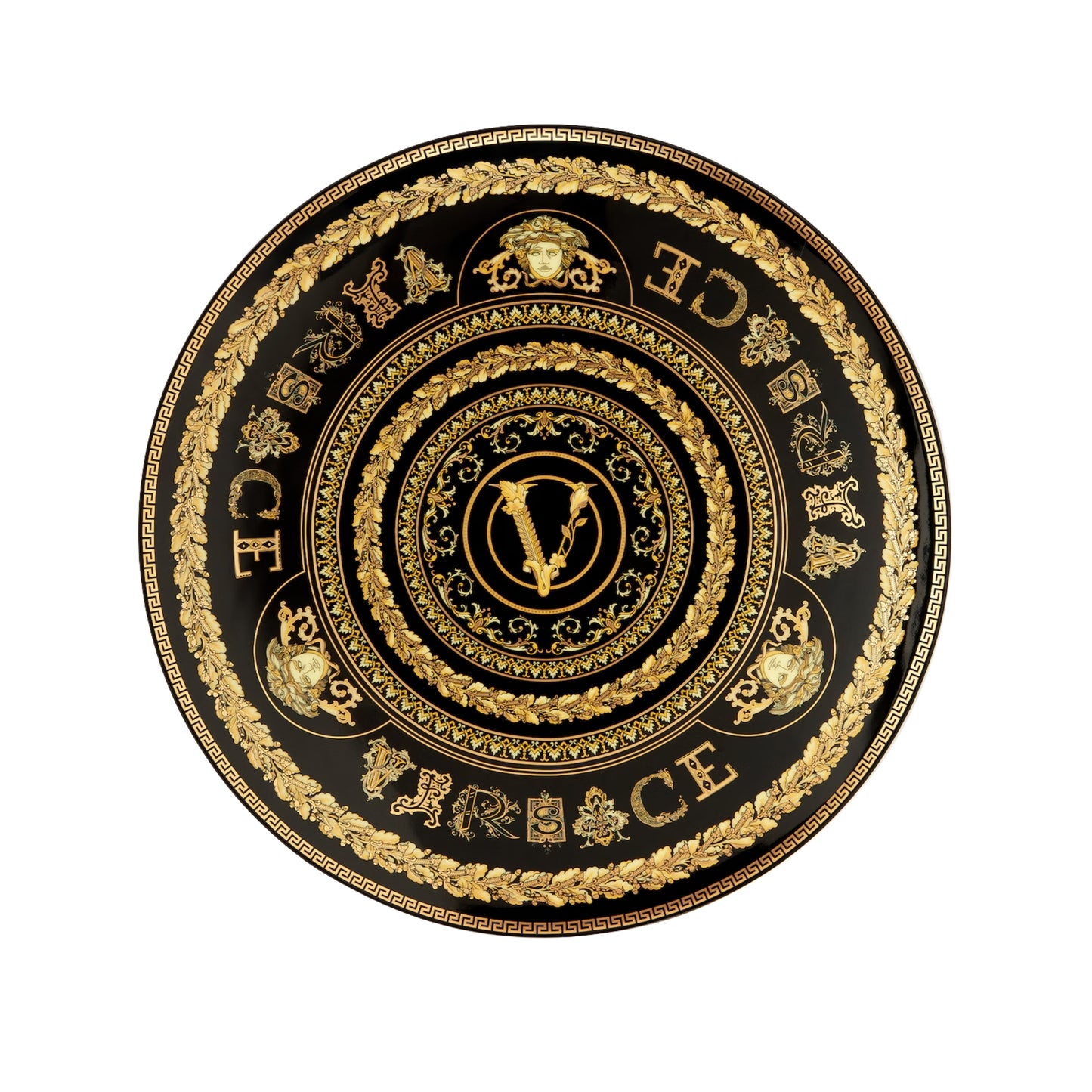 Virtus Gala Charger plate by Versace Home | Maison Territo